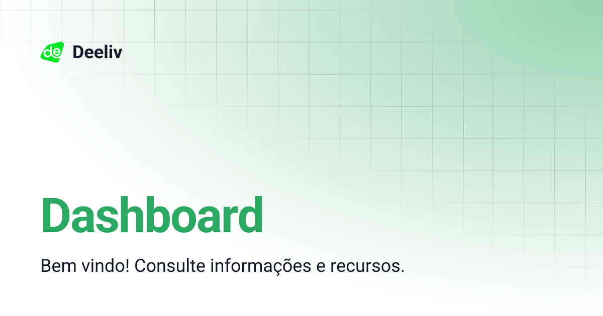 Dashboard | Deeliv